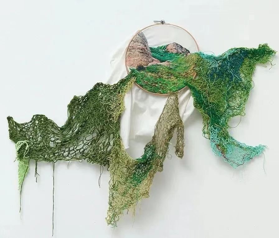 New uses of Wool fiber----Wool art